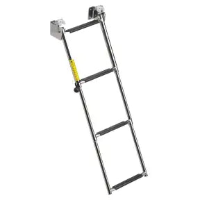 Garelick Telescoping Transom Ladders 3 & 4-Steps - BacktoBoating